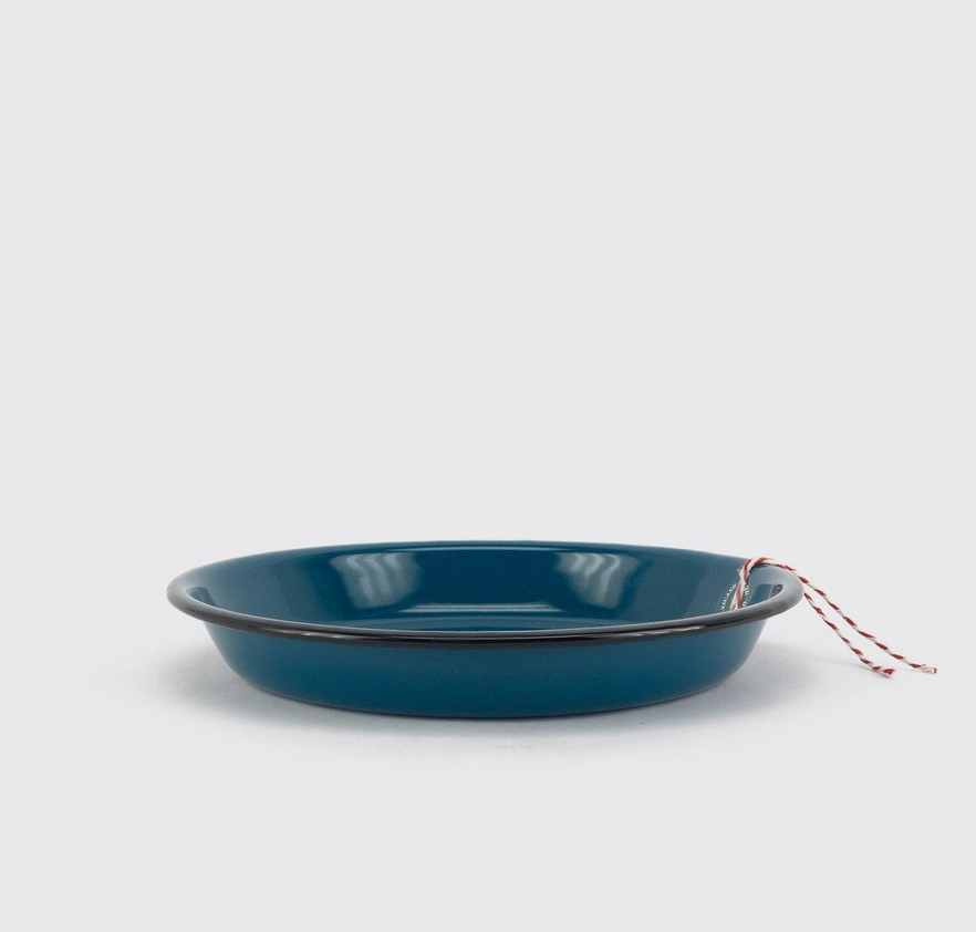 Prussia Blue Pasta Bowl, Enamelware – ALKMY